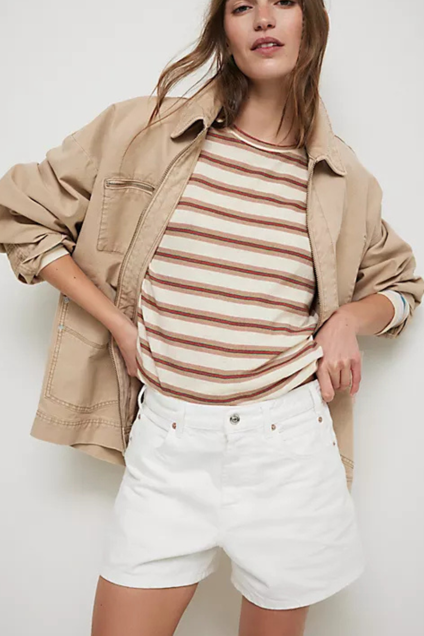 Free People: Tippi Denim Short in Fortune - J. Cole Shoes