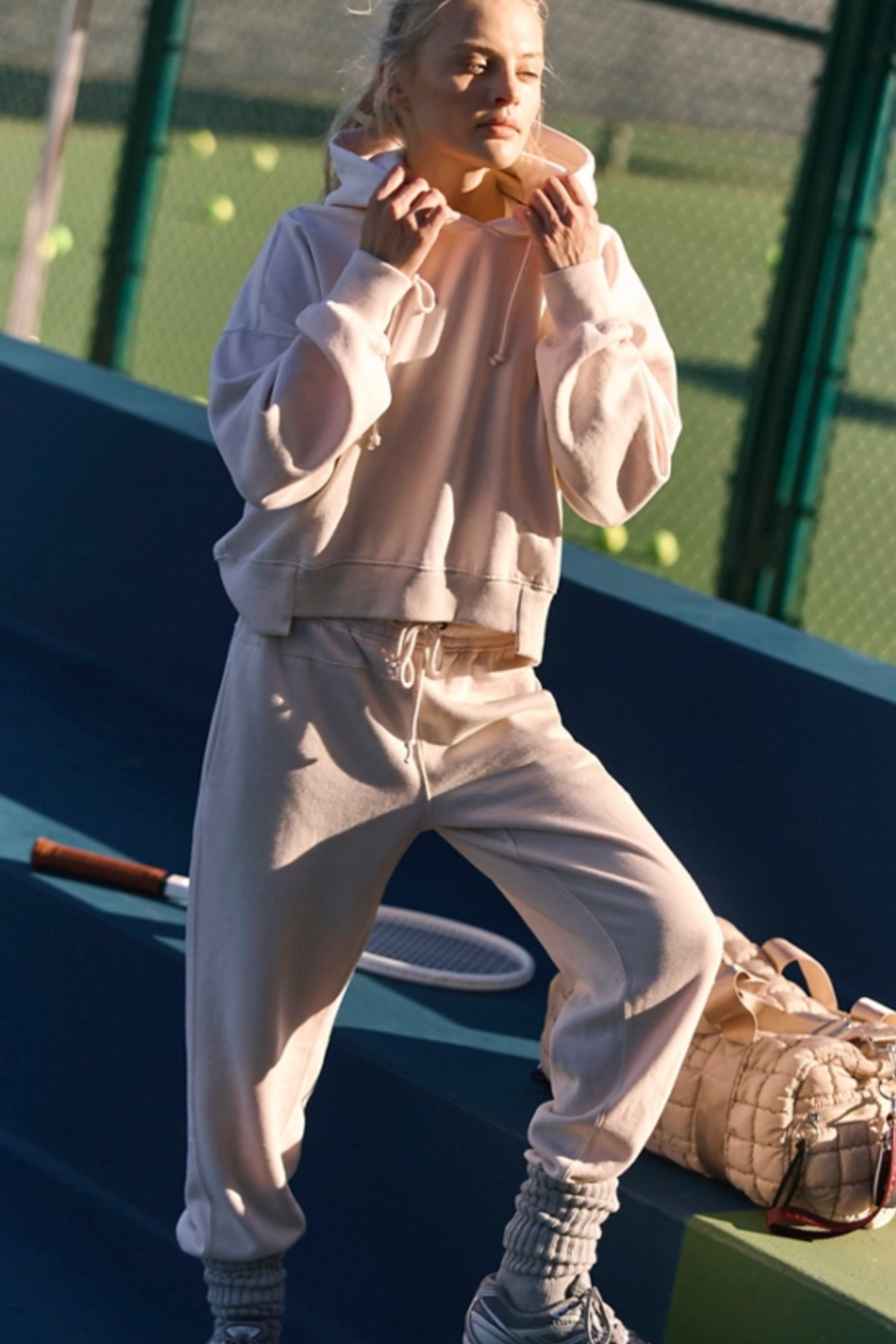 Free People Movement: Sand Washed Undefeated Set in Tofu – J. Cole Shoes