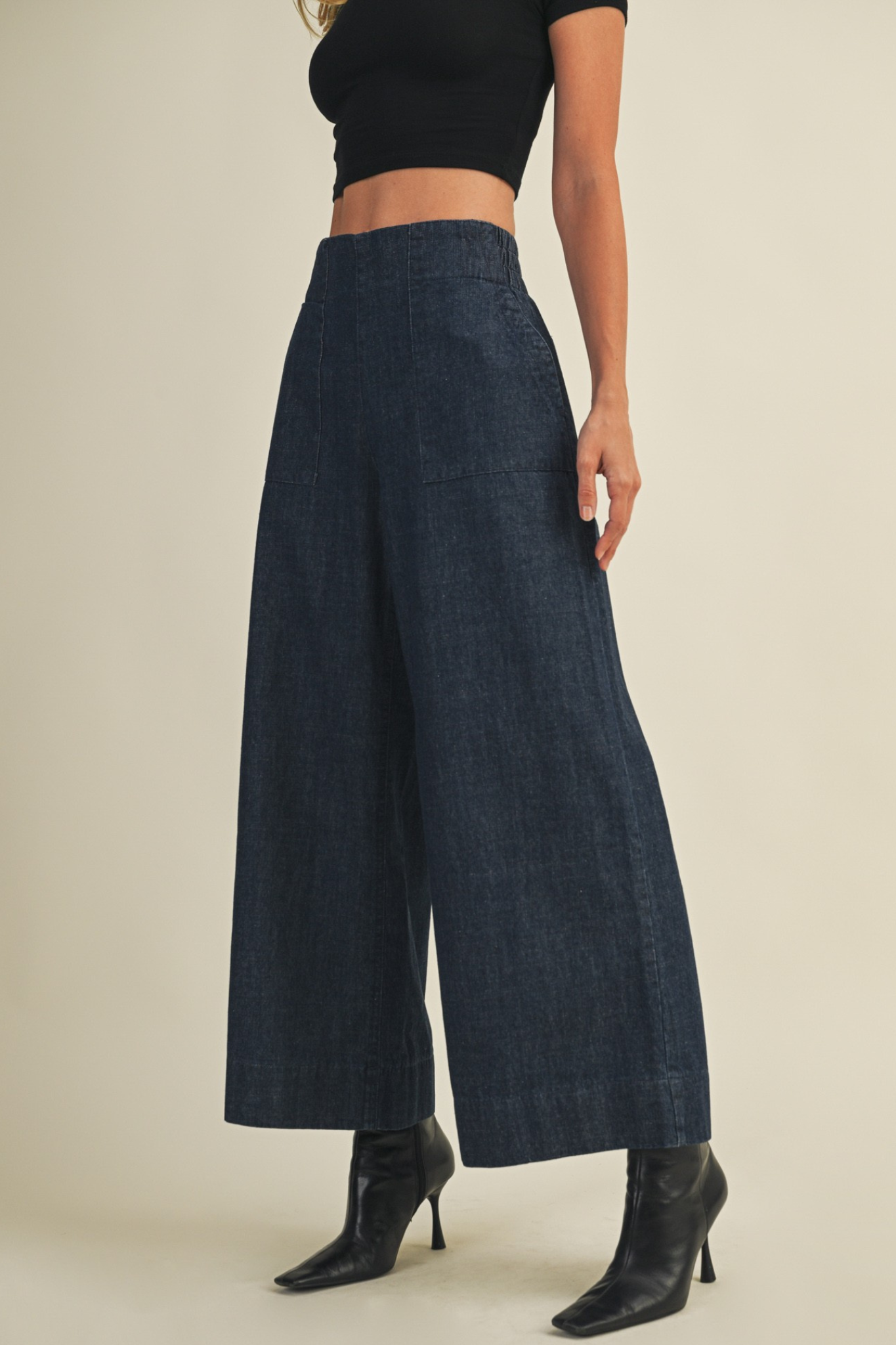 Mustard Seed: Wide Leg Denim Pants – J. Cole Shoes