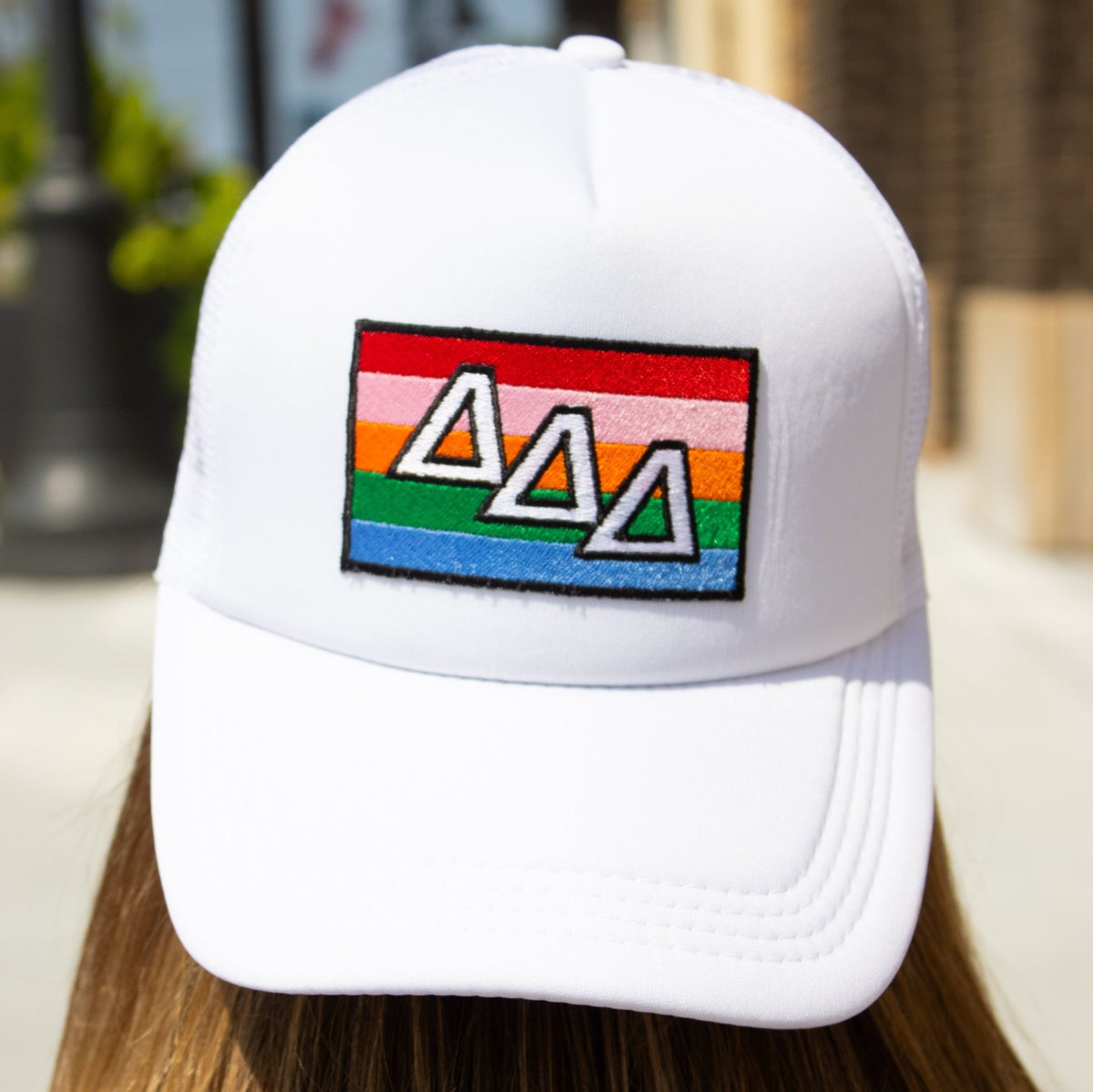 Duo Threads: Sorority Aviator Hat Delta Delta Delta - J. Cole Shoes