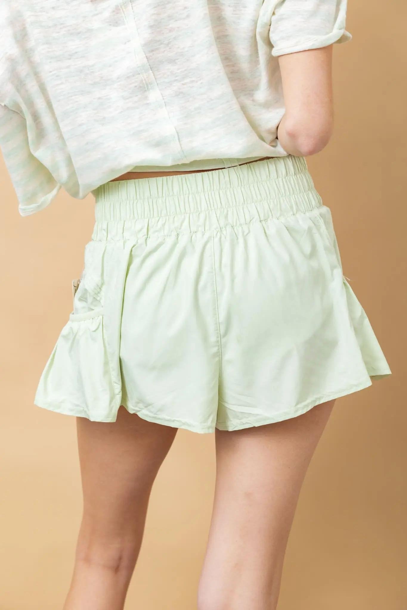 Free People: Get Your Flirt On Short in Summer Mist - J. Cole Shoes