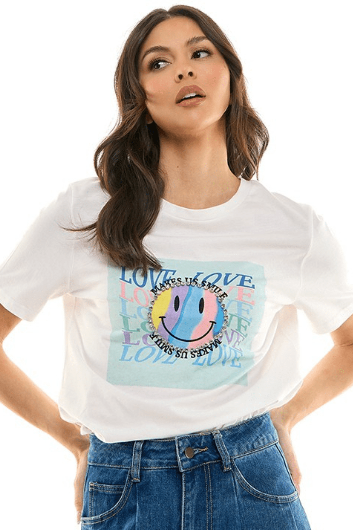 Love Smiley Face Tee Shirt - J. Cole Shoes