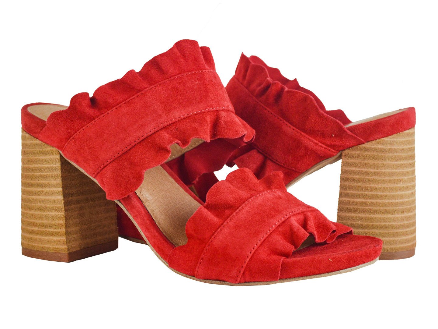 Rosie Ruffle Heel - J. Cole Shoes