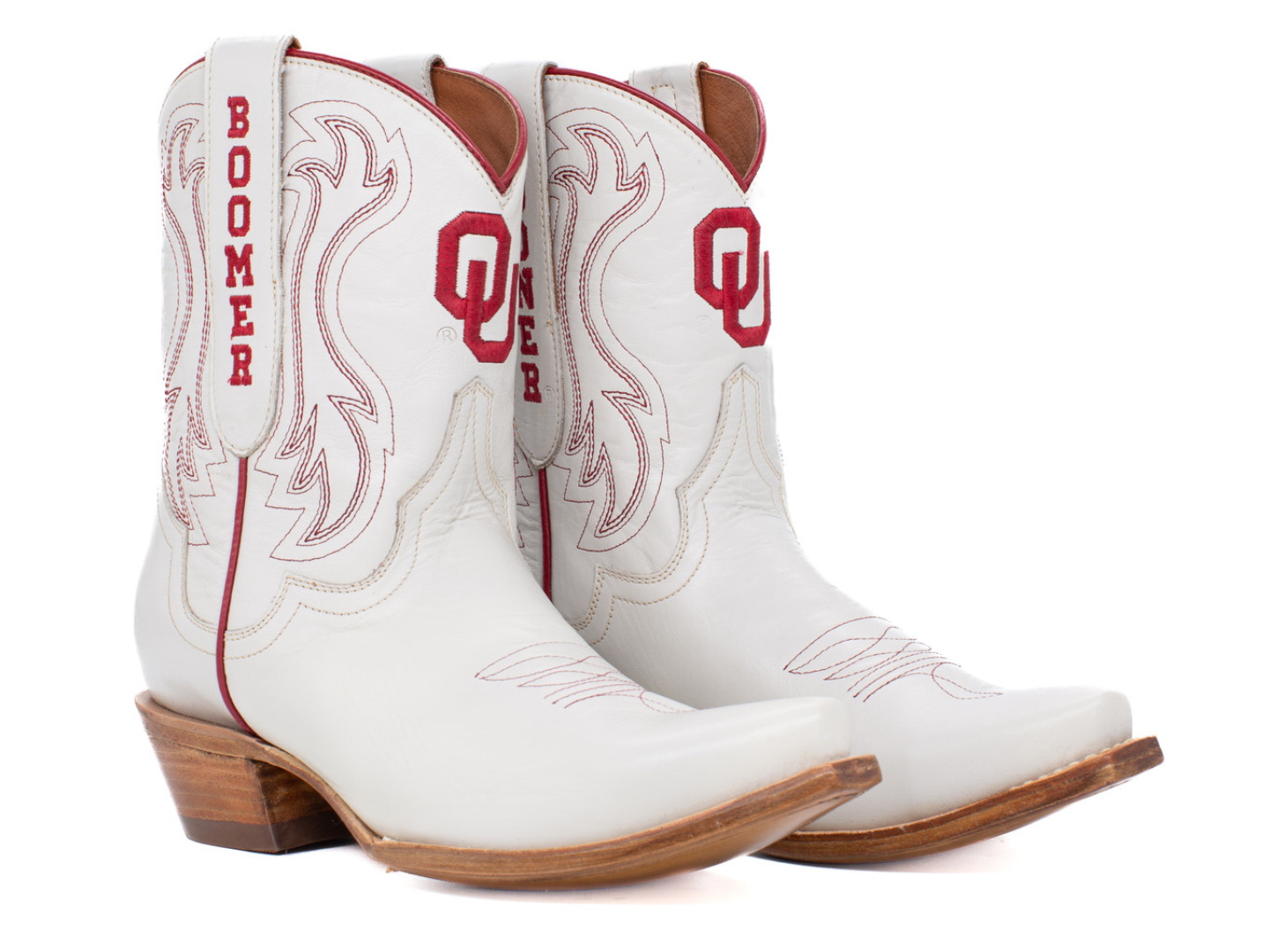 Gameday Boots: Sarah Shorty Oklahoma Sooners - J. Cole Shoes