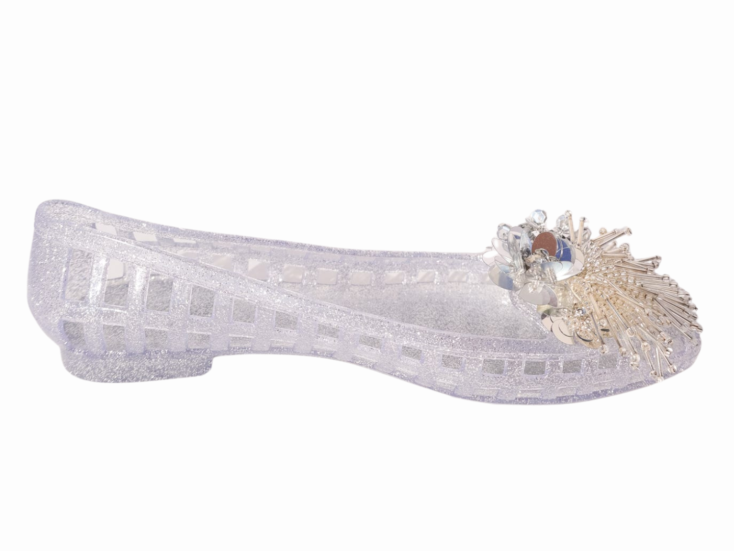 Jeffrey Campbell: Danceteria in Silver Glitter – J. Cole Shoes