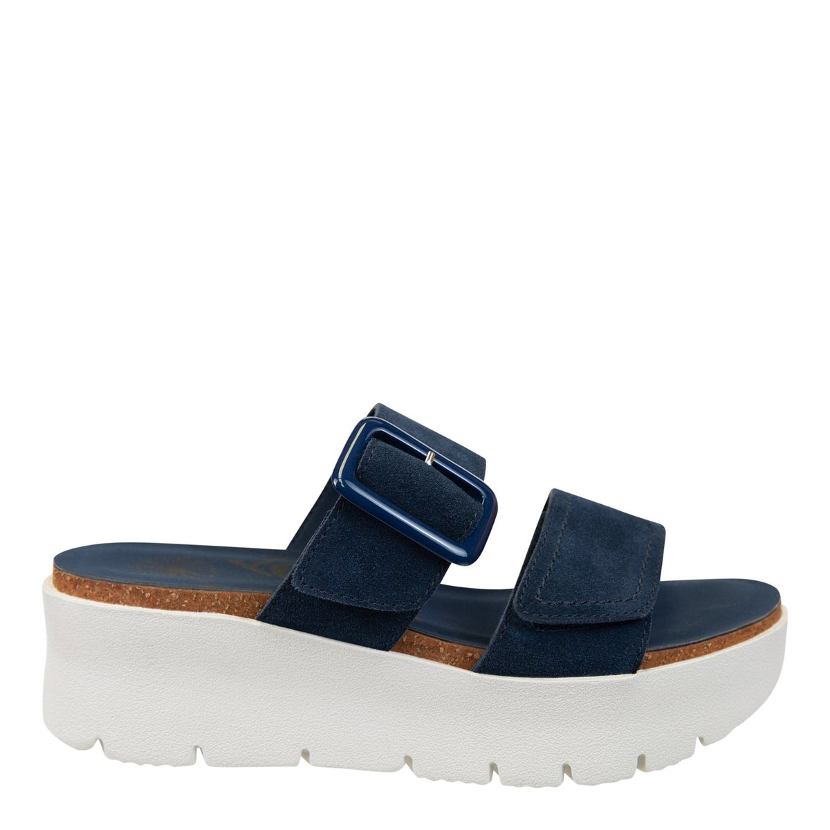 OTBT - CAMEO in NAVY Platform Sandals - J. Cole Shoes