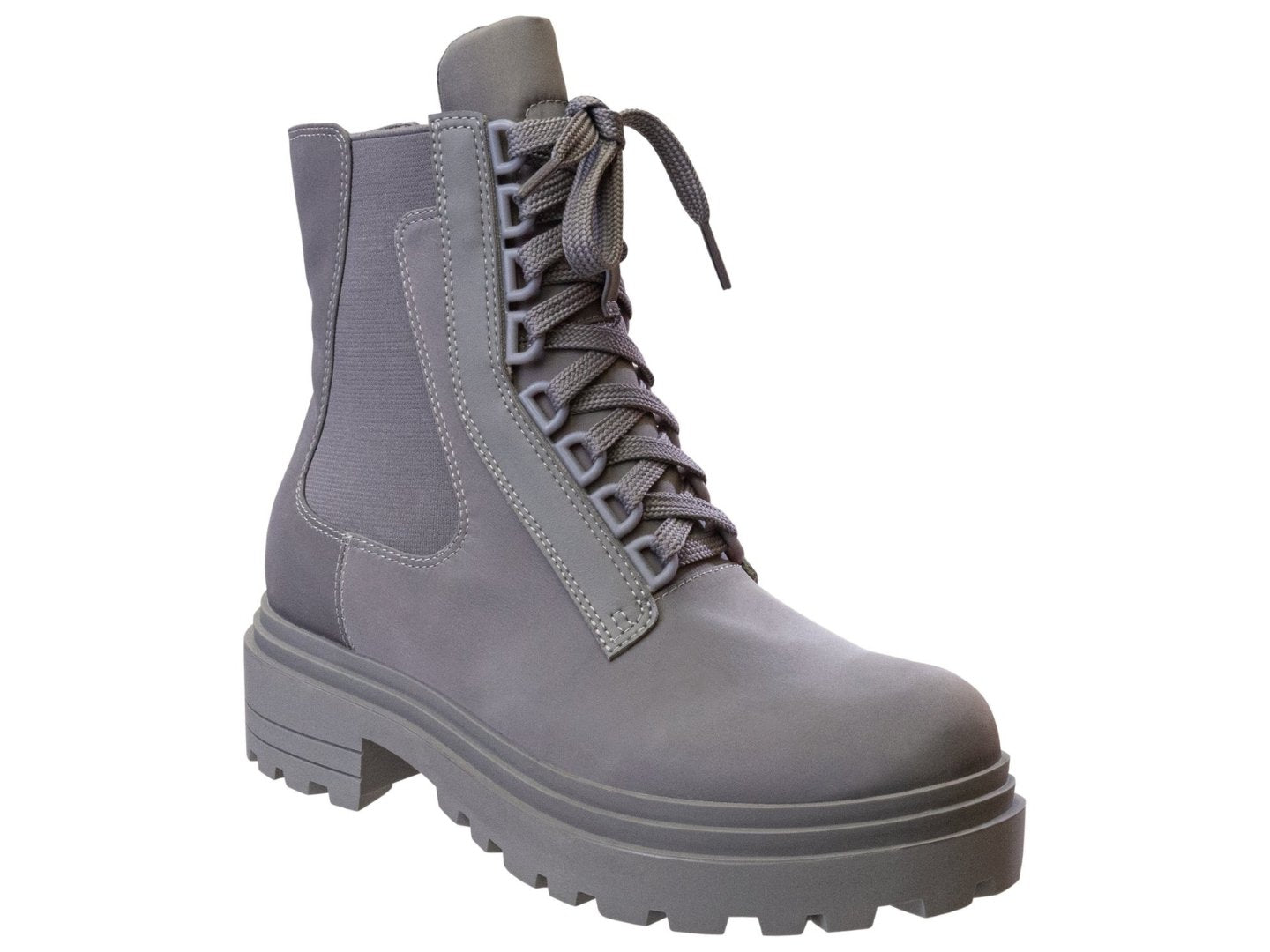OTBT - COMMANDER in GREY Combat Boots - J. Cole Shoes