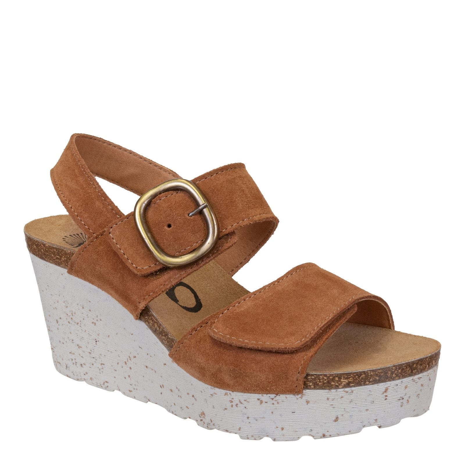 OTBT - PEASANT in CAMEL Wedge Sandals - J. Cole Shoes