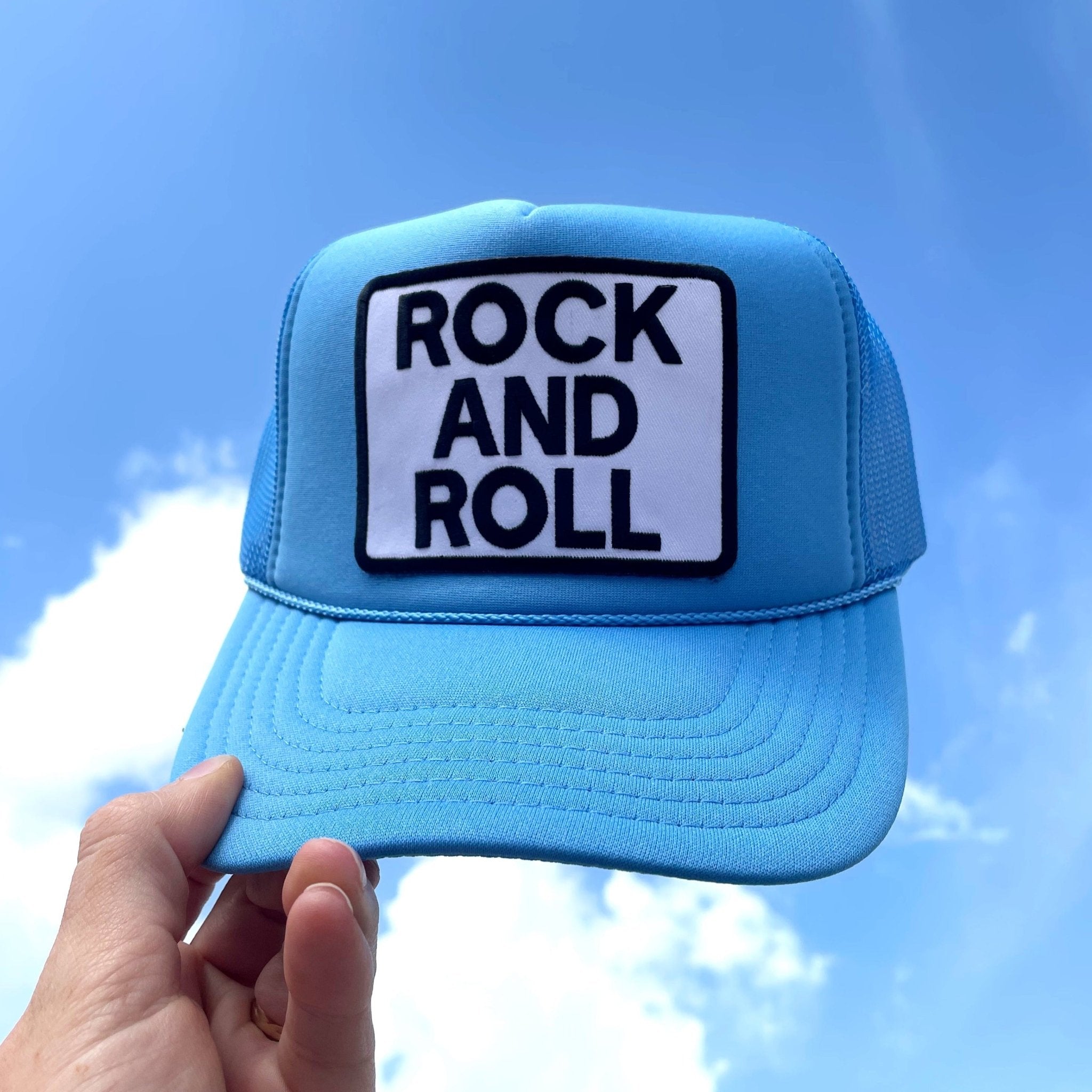 Rock & Roll Hat in Cool Blue - J. Cole Shoes