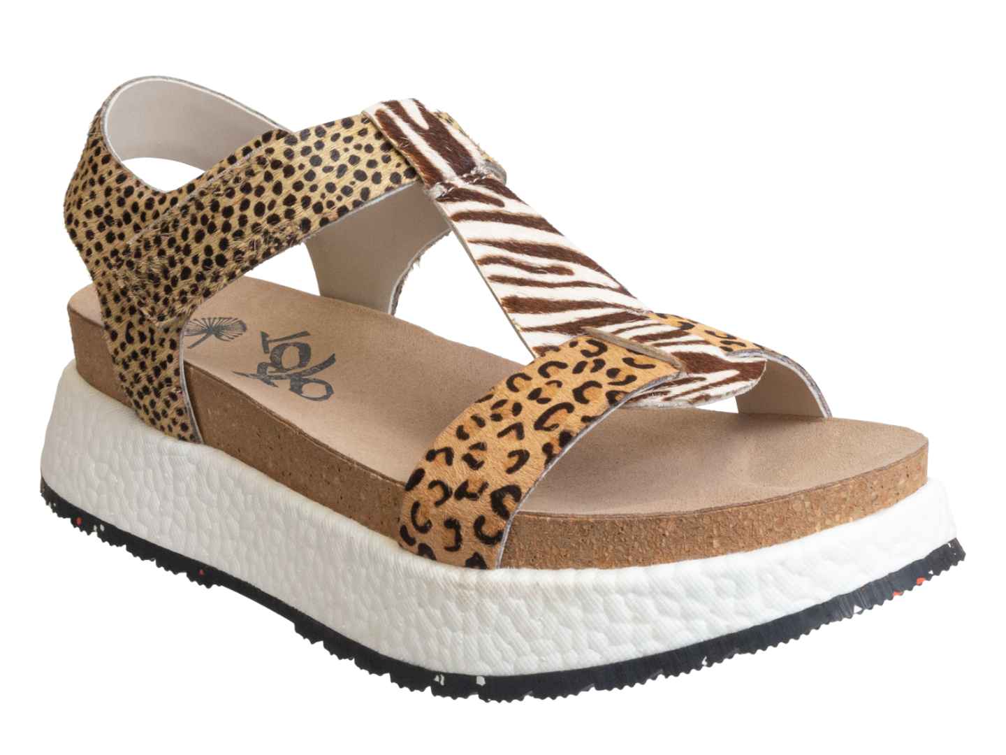 OTBT - MEND in ANIMAL PRINT Platform Sandals - J. Cole Shoes