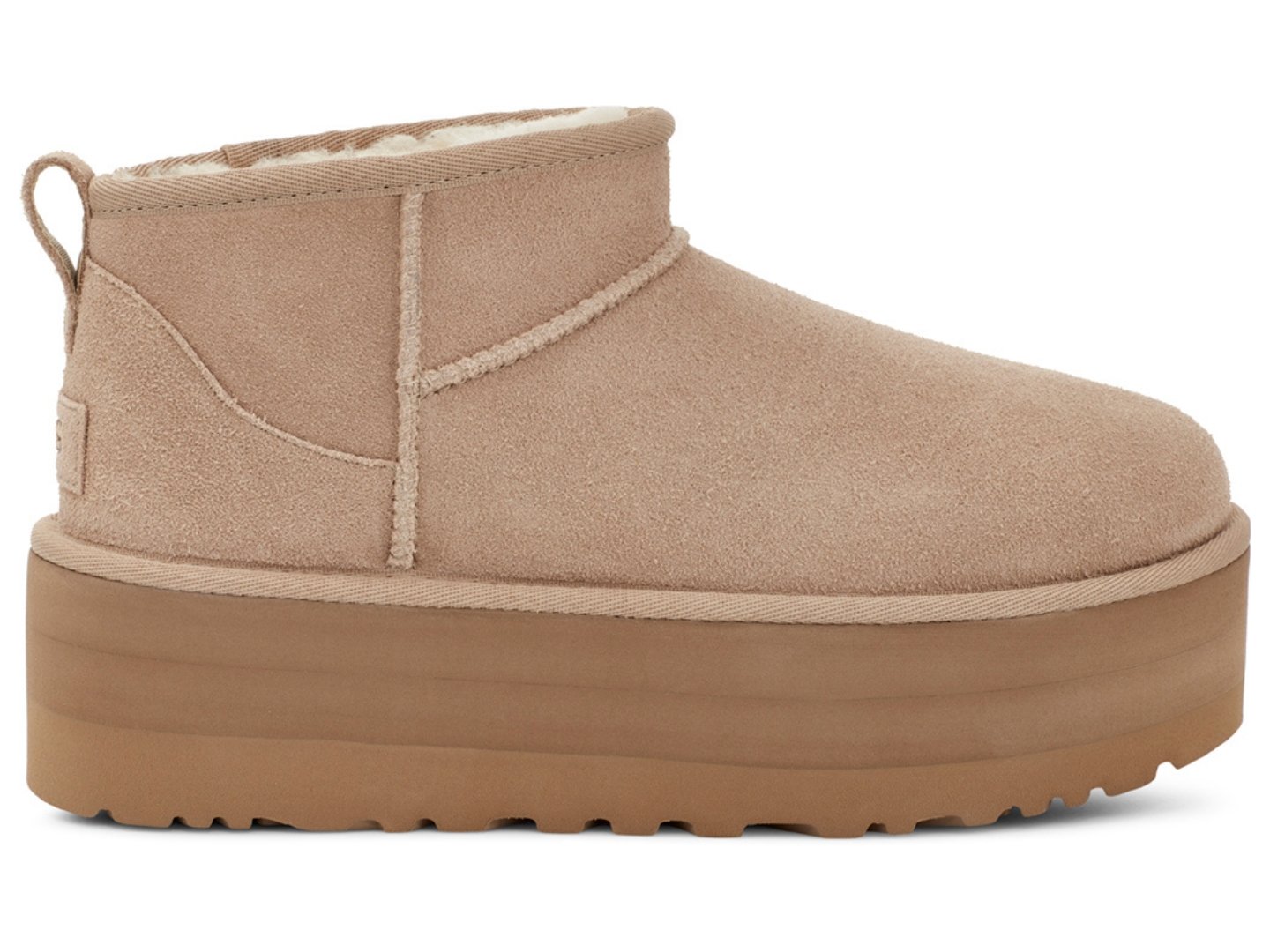 UGG: Ultra Mini Platform in Sand - J. Cole Shoes